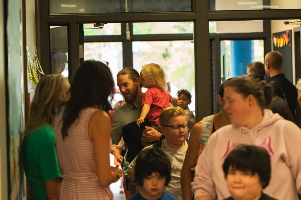 Gubser students walk the red carpet on the first day of school ...